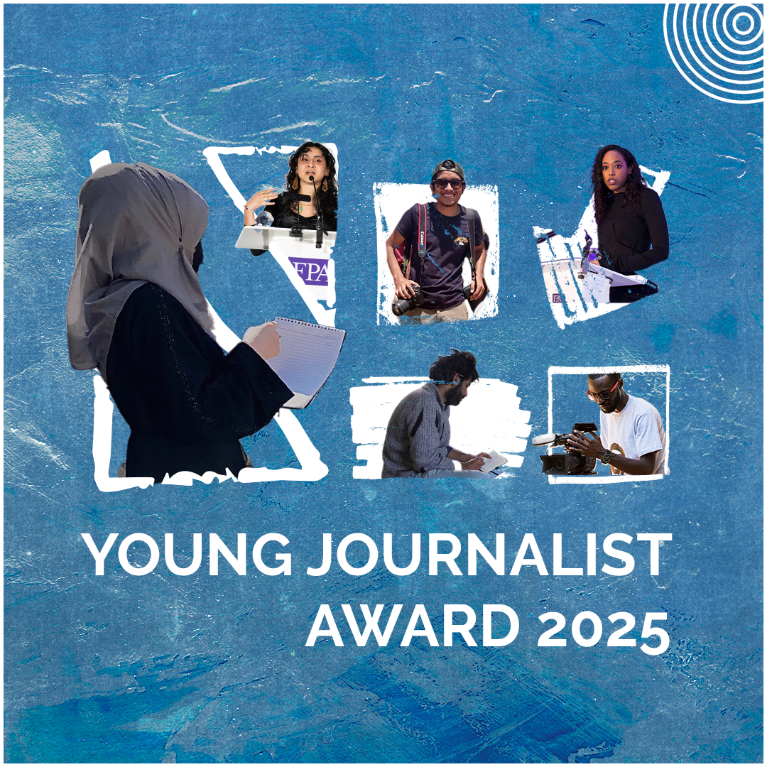 Young Journalist Award 2025 is open for entries | Thomson Foundation