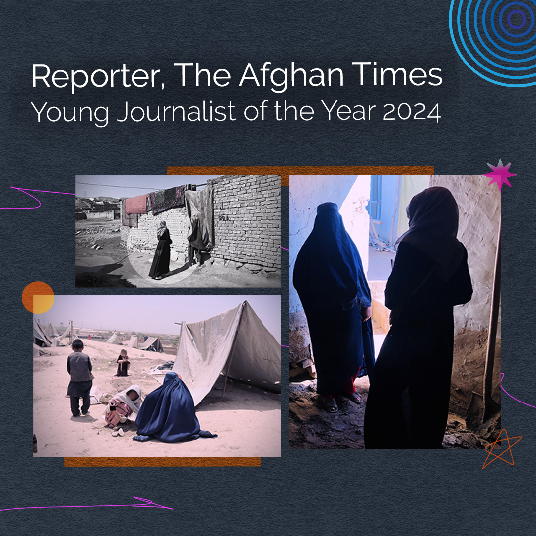 Afghan Woman Reporter Wins Young Journalist of the Year 2024 | Thomson ...